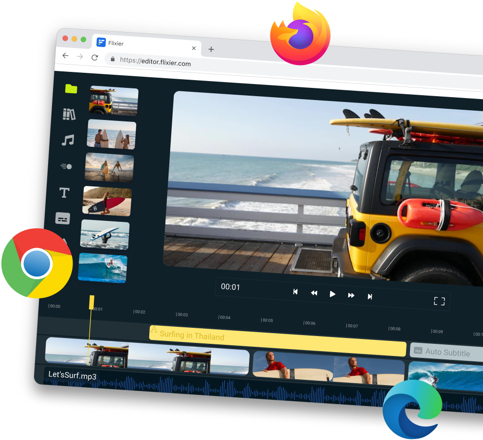 Powerful Online Video Editor | Easy, Fast and Free | Flixier